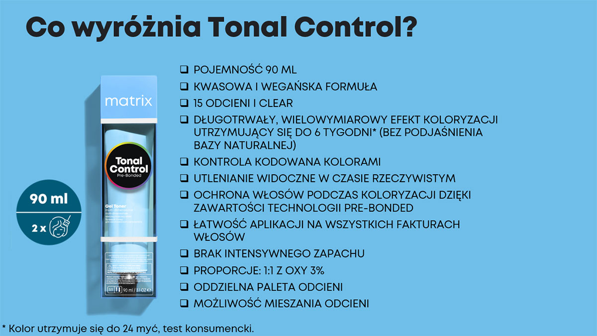 Matrix Tonal Control Kwasowy Toner Żelowy Do Włosów ton w ton 8VG 90ml ...